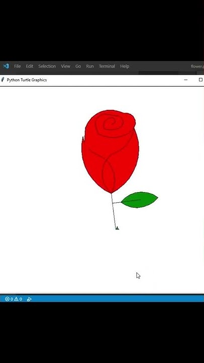 how to make flower in python#shorts#python - YouTube