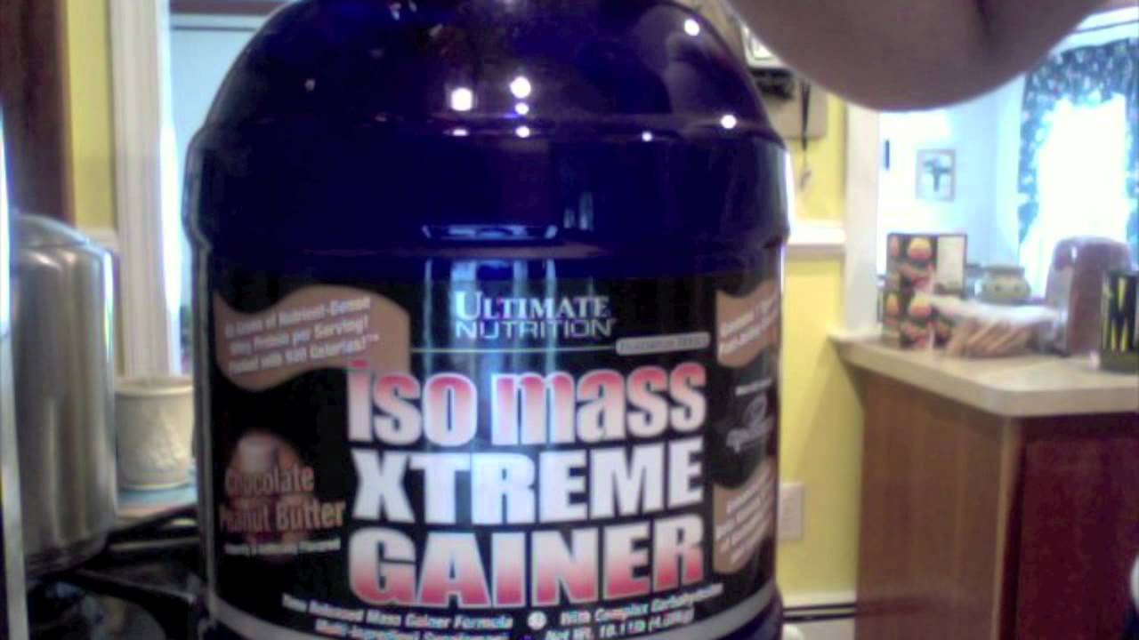 Iso Mass Xtreme Gainer review - YouTube