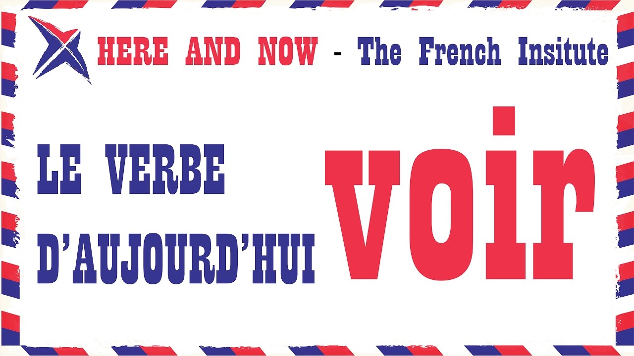 Pronunciation & Conjugation of verb - voir - YouTube