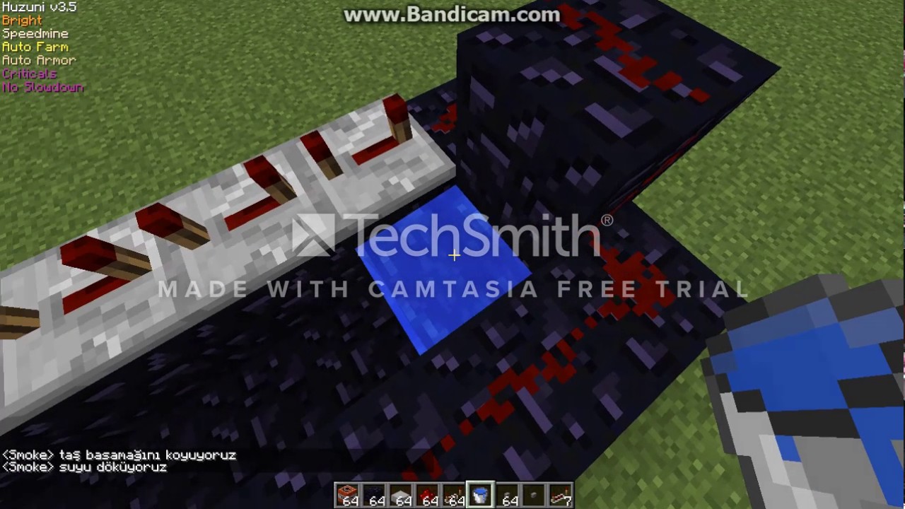 Minecraft Tnt Atar Makinesi Yapma/Minecraft tnt machine gun - YouTube