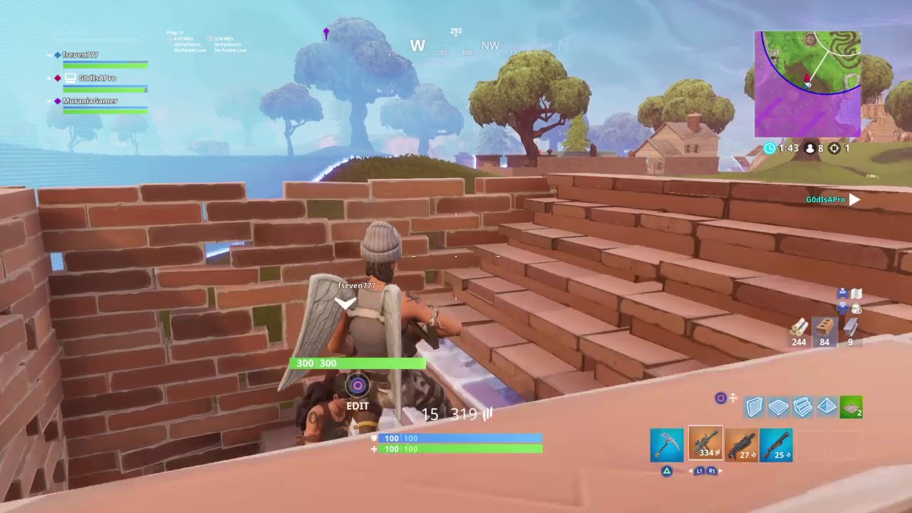 Insane build off and WIN - YouTube