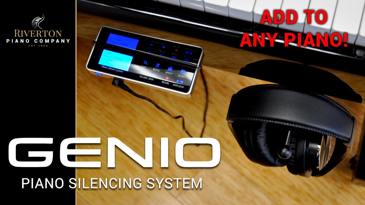 The Genio Piano Silencing System: Add Digital Piano Features to Your ...