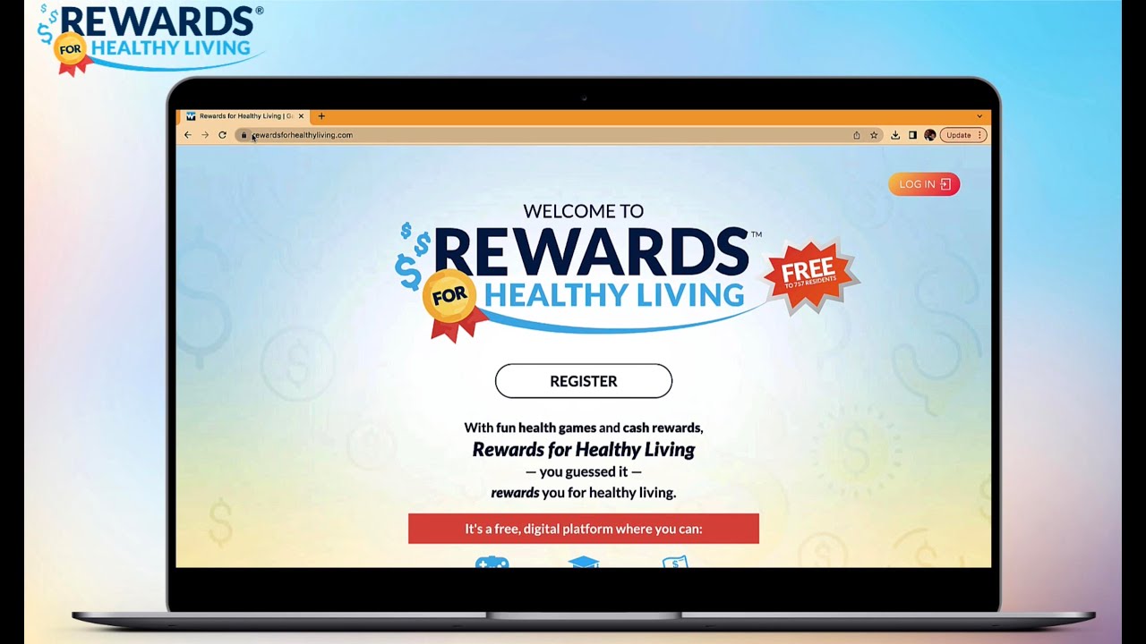 How to register for Rewards for Healthy Living - YouTube