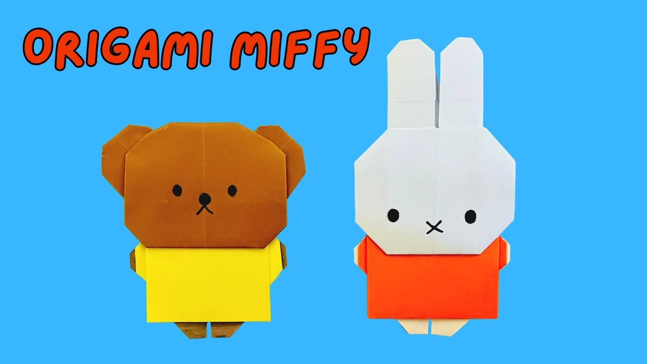 Origami Miffy - YouTube