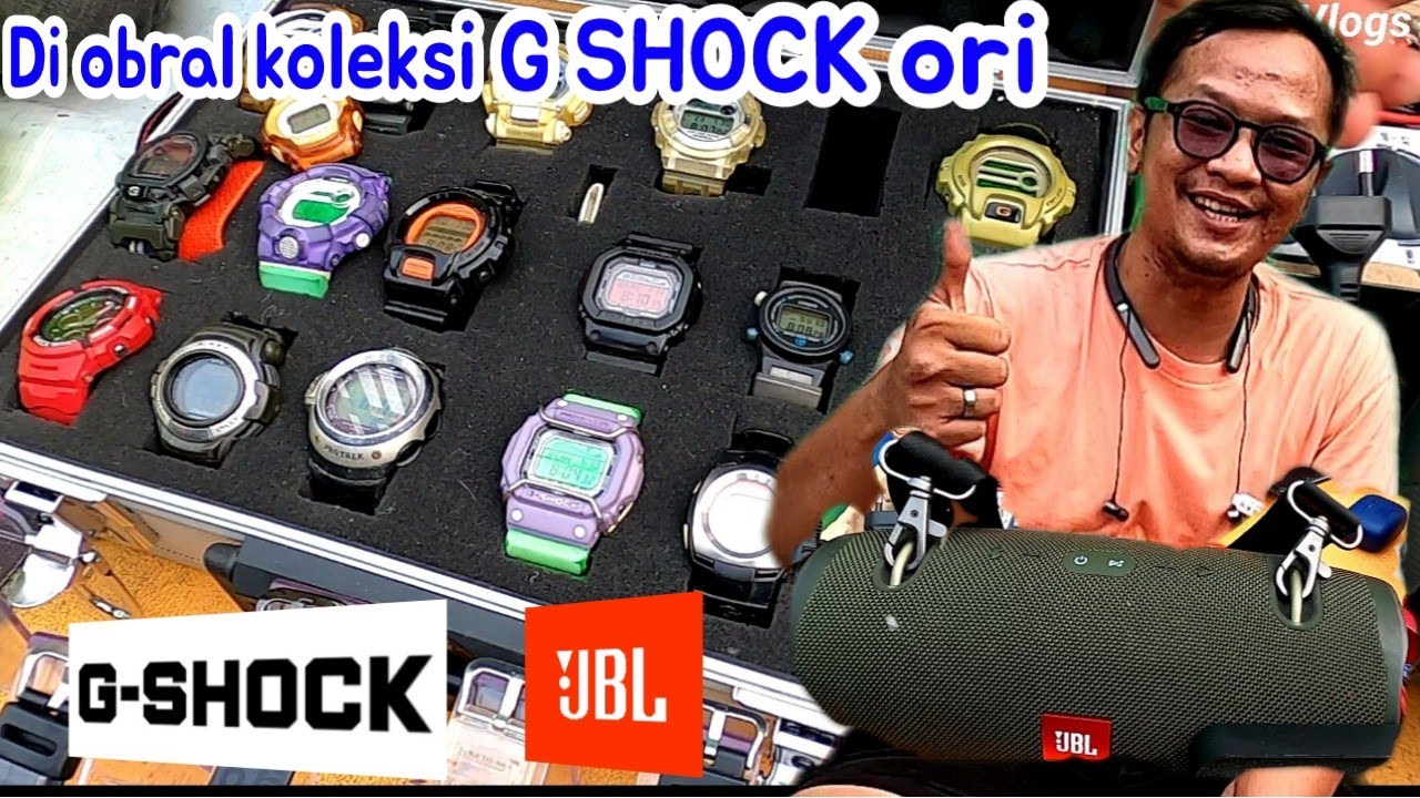 Lapak jam casio terlengkap di pasar loak jatinegara - YouTube