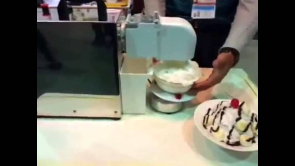 Single Serve Shaved Ice - YouTube