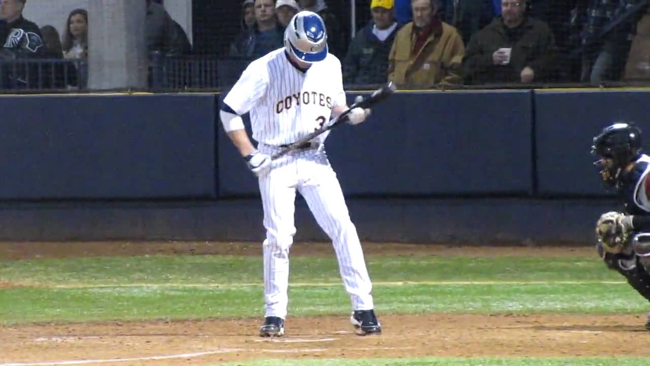 Bryce Harpers 1st College Hit Jan 29th 2010. - YouTube