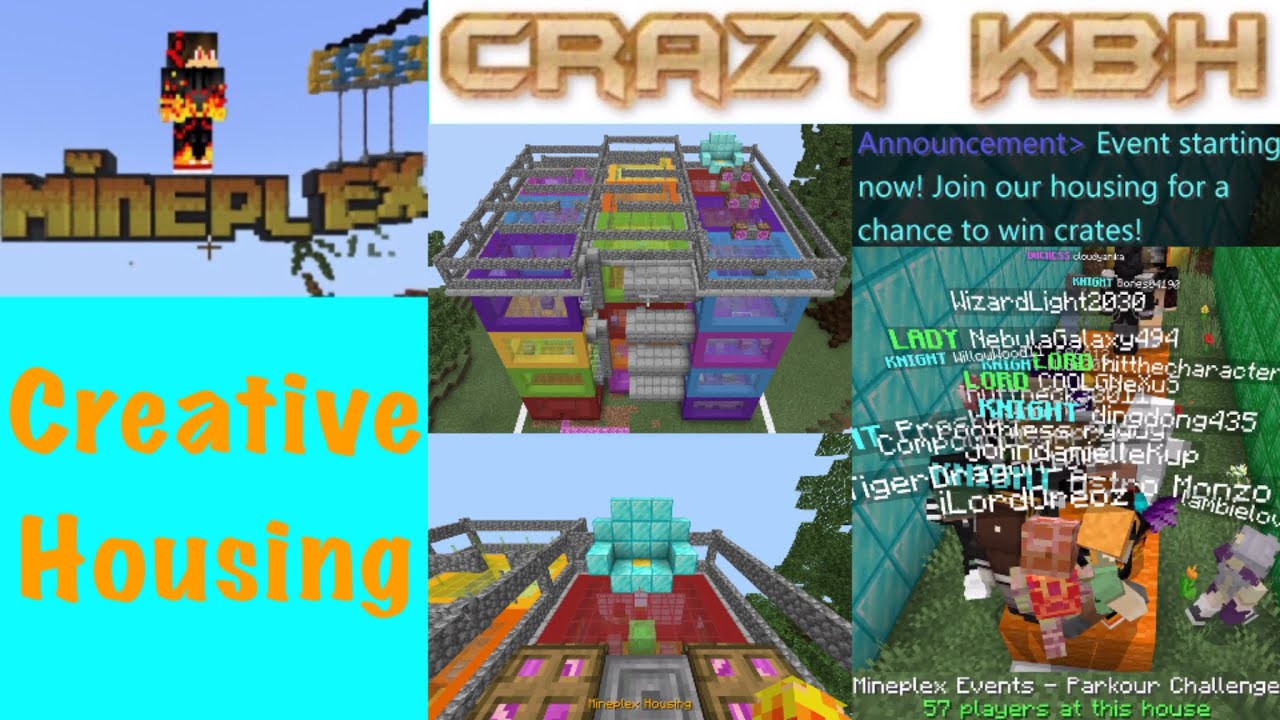 Creative Housing | Mineplex Bedrock Edition - YouTube