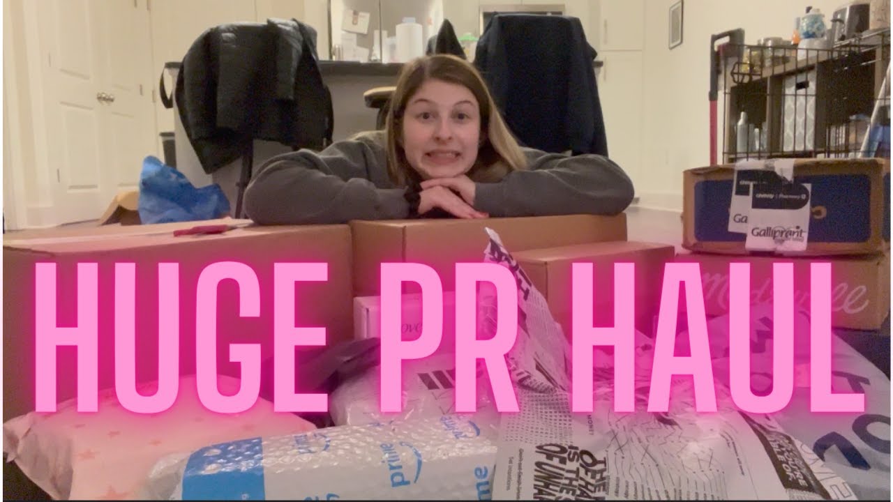 HUGE HAUL | PR PACKAGES & PURCHASES - YouTube