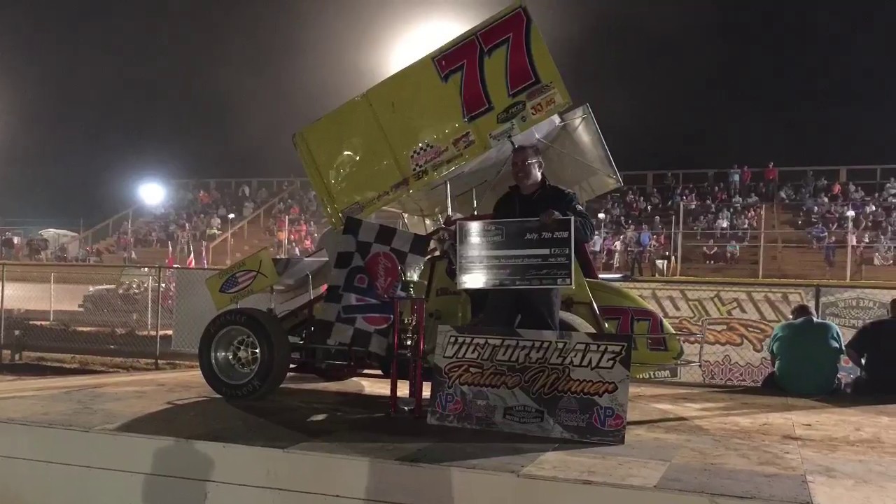 Lakeview motor speedway 7-7-18 - YouTube