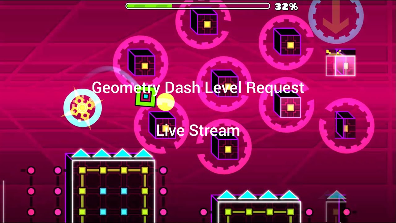Geometry Dash Level Request #9 (back on GD level requests) - YouTube