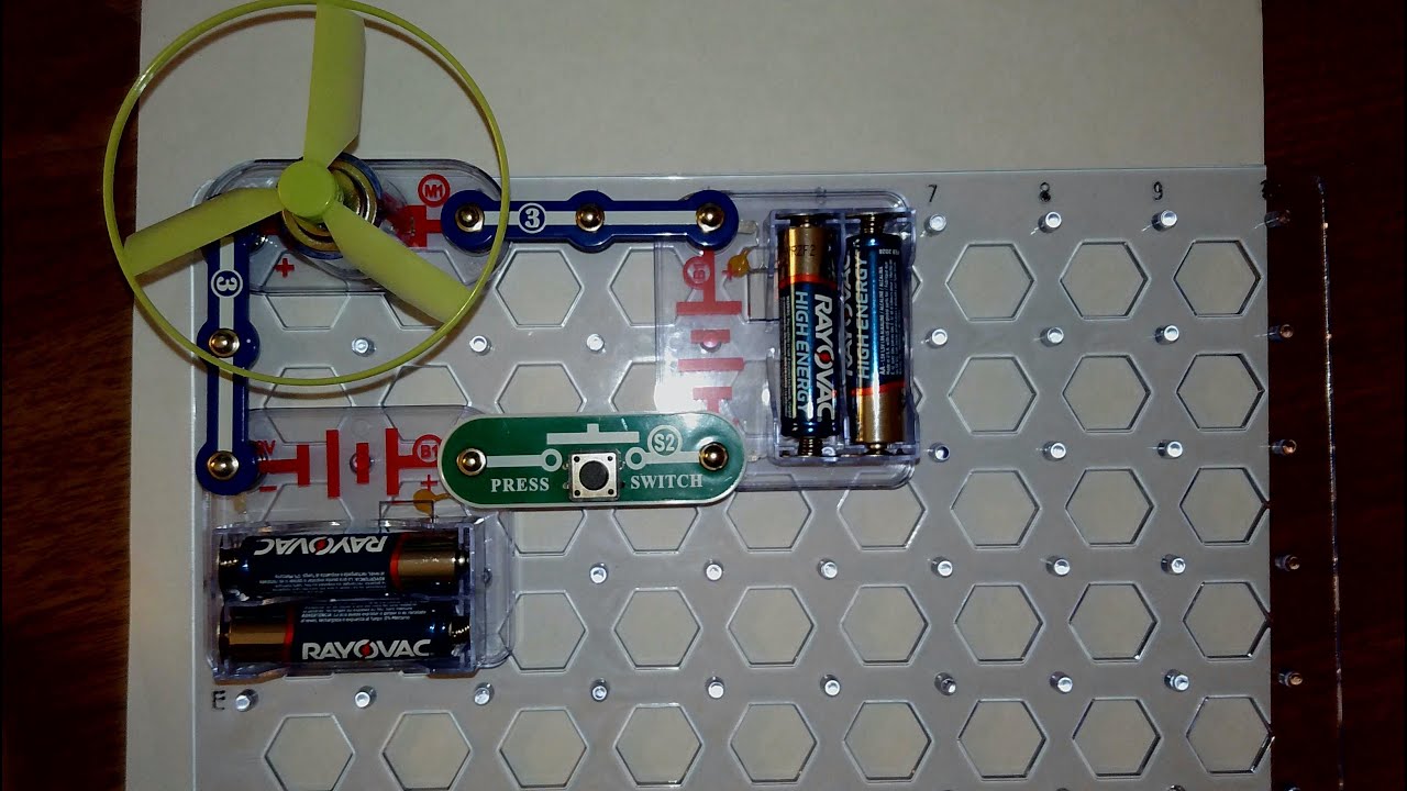 Snap Circuit Light Project 8 Super Flying Saucer - YouTube