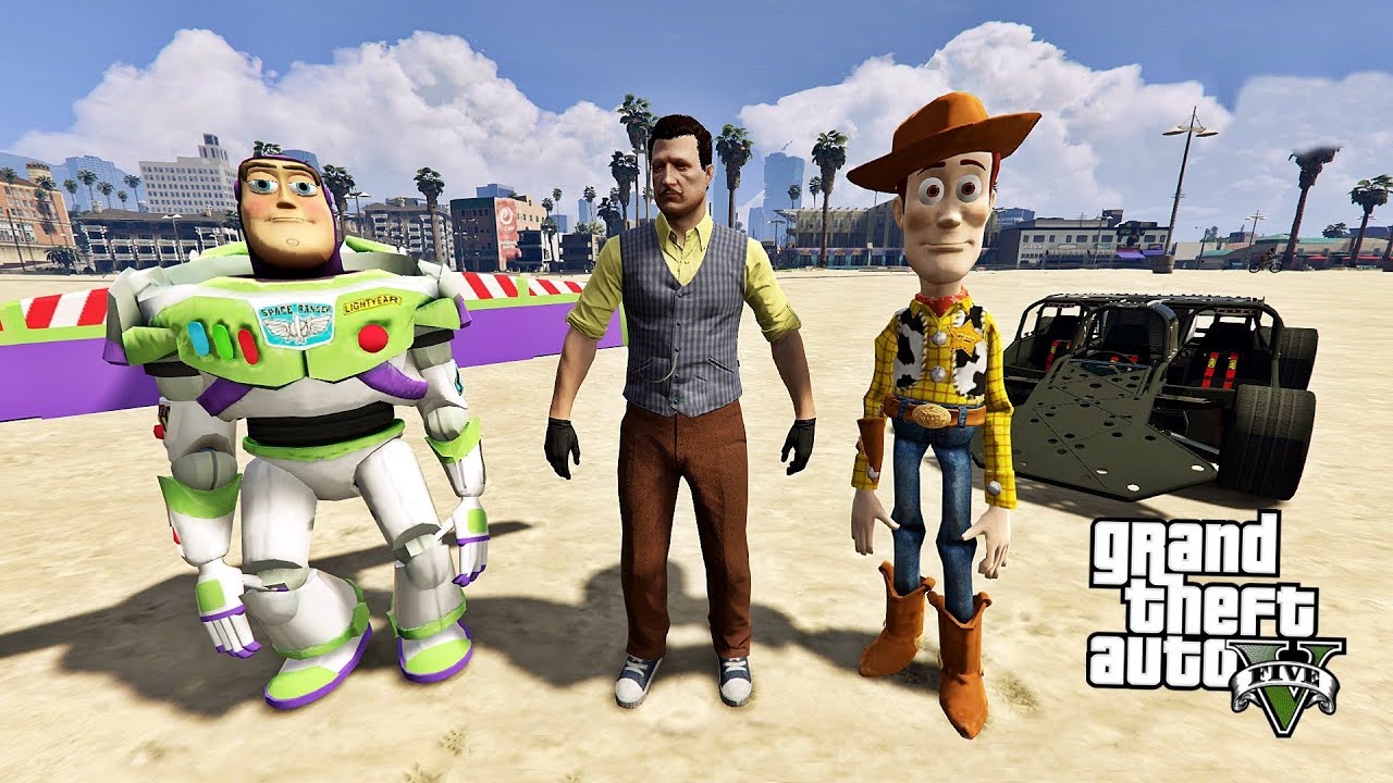 GTA 5 WİLSON'IN EVİNDEN BUZZ LİGHTYEAR'I KURTARIYORUZ (HELLO NEİGHBOR ...