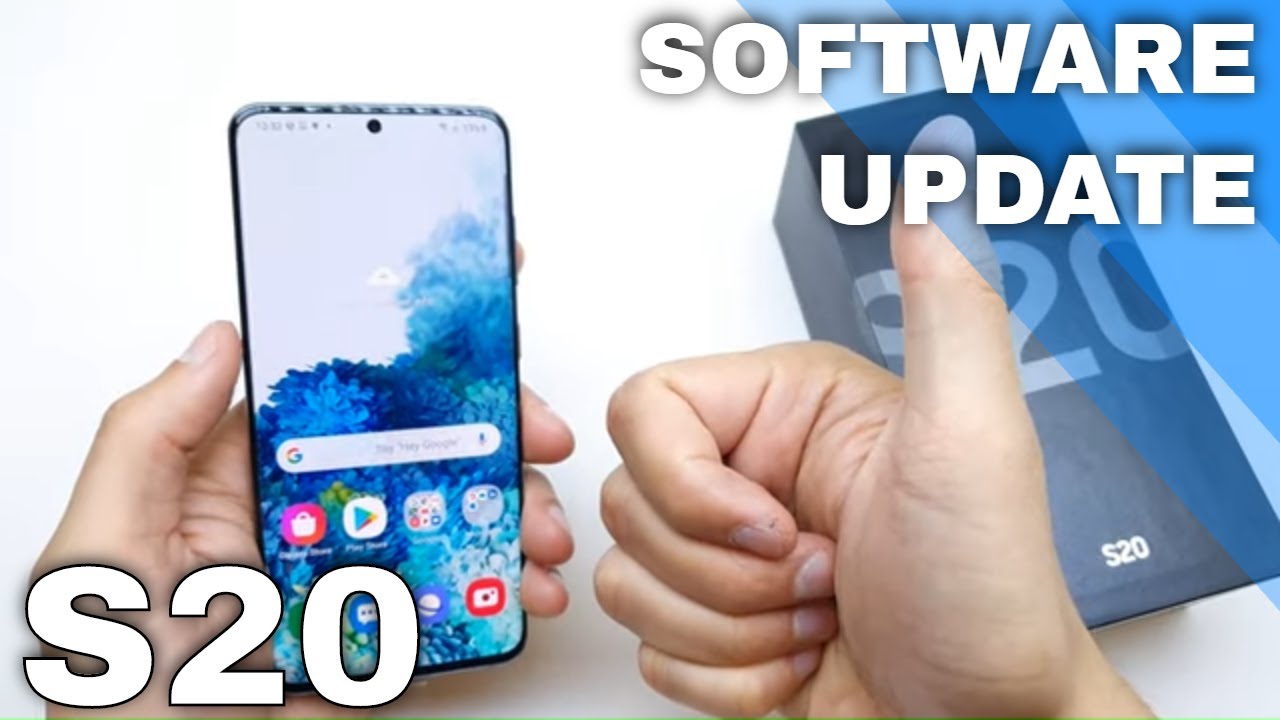 HOW TO: Galaxy S20 Software Update - YouTube