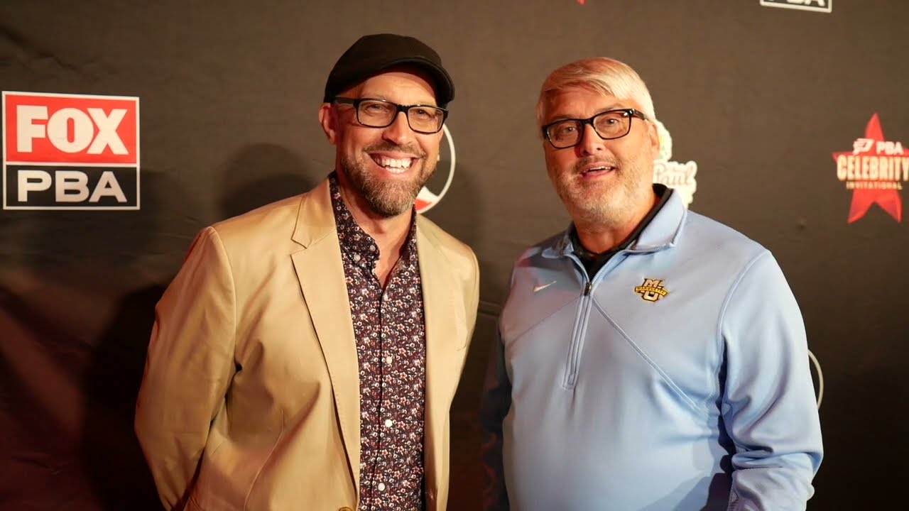 Tom Clark on the Red Carpet at the 2021 CP3 PBA Celebrity Invitational ...