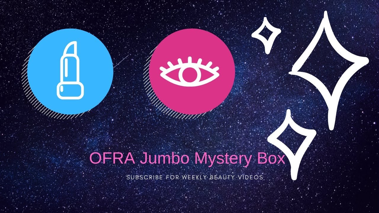 OFRA Jumbo Mystery Box unboxing (April 2019) - YouTube
