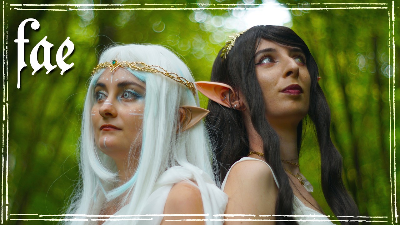 FAE: fantasy photoshoot & behind the scenes - YouTube