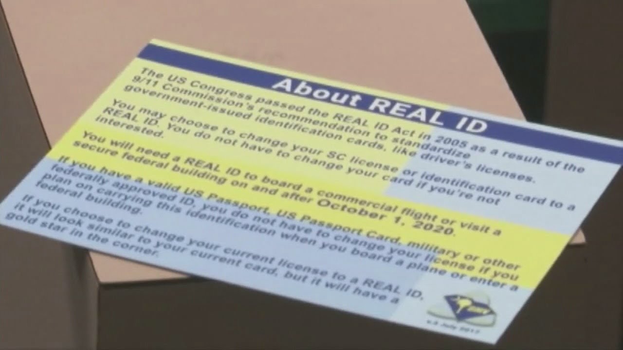 SC DMV urging people to get real ID - YouTube