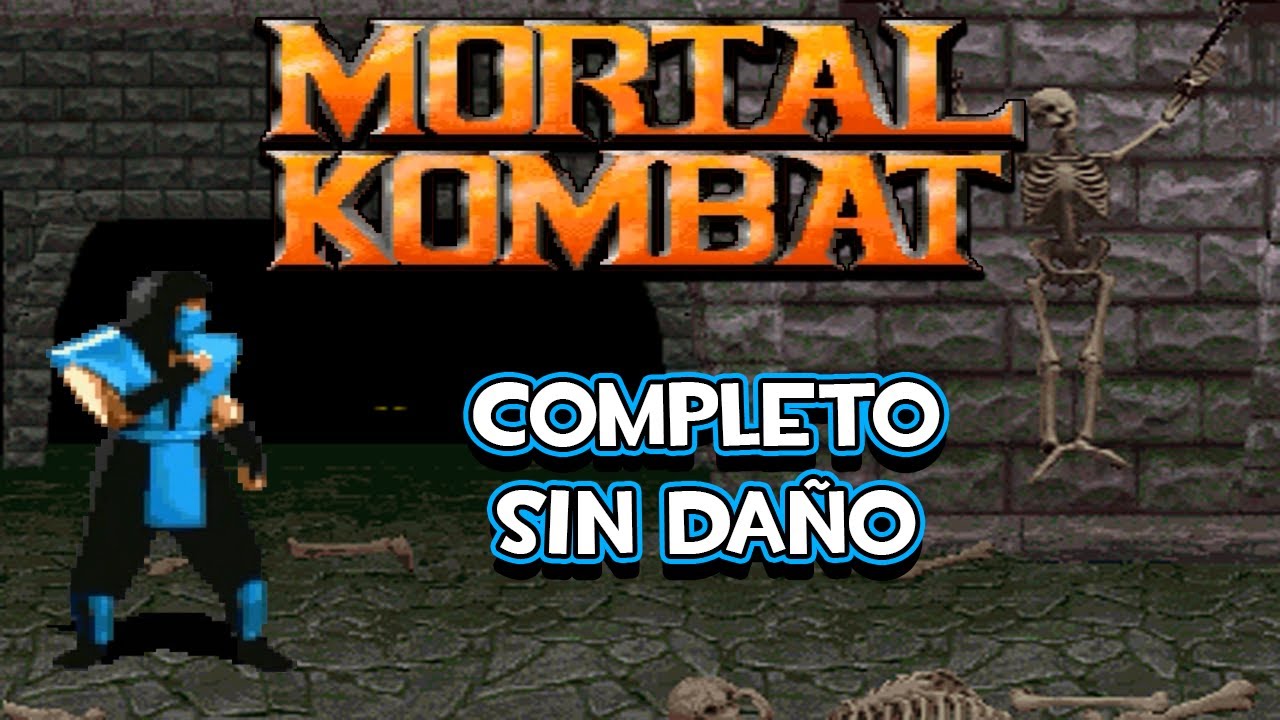 Mortal Kombat (SNES) Completo con Sub Zero (Sin Daño) - YouTube