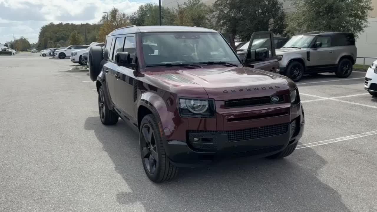 2025 Land Rover Defender Sedona Red Edition FL Orlando, Winter park ...