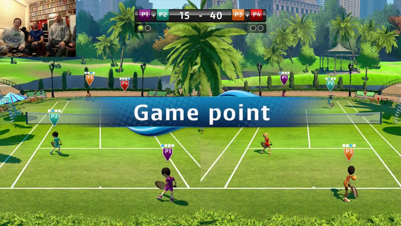 ESPN Sports Connection Multiplayer pt 1 Tennis - Wii U gameplay. Games ...