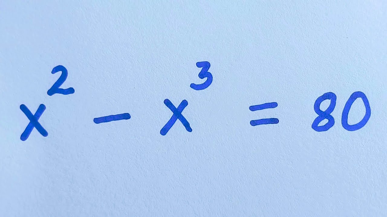 A Nice Olympiad Maths Question || Algebra Olympiad Maths Question ...