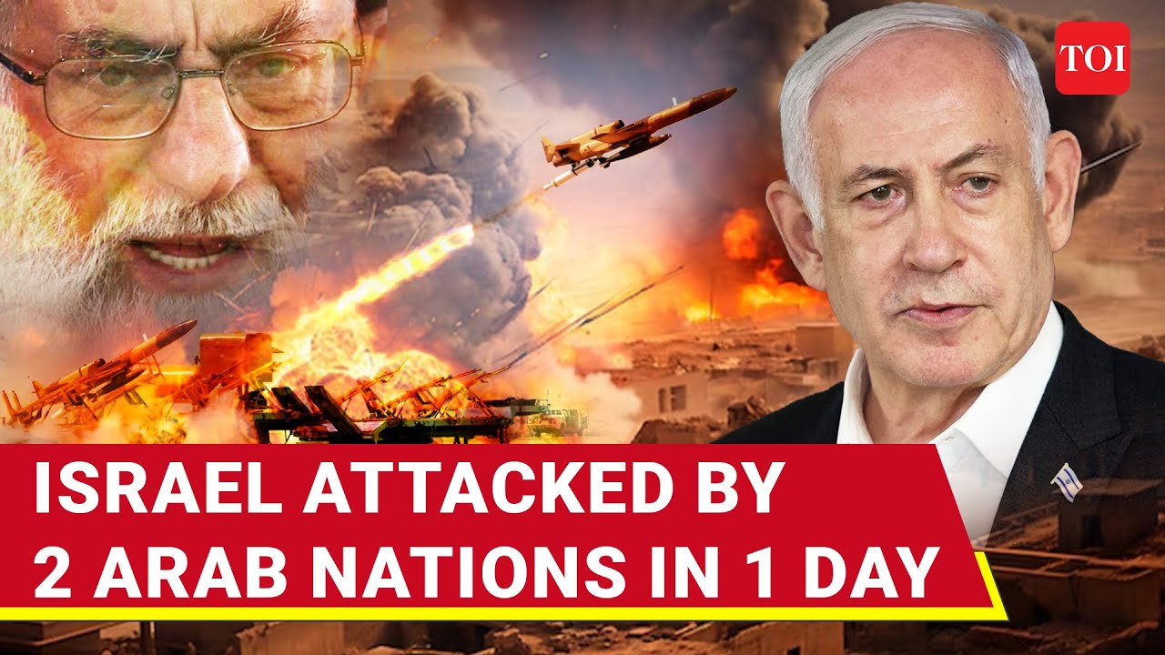 Arab Nations 'Bomb' Israel; Drones From Iraq 'Penetrate' Airspace ...