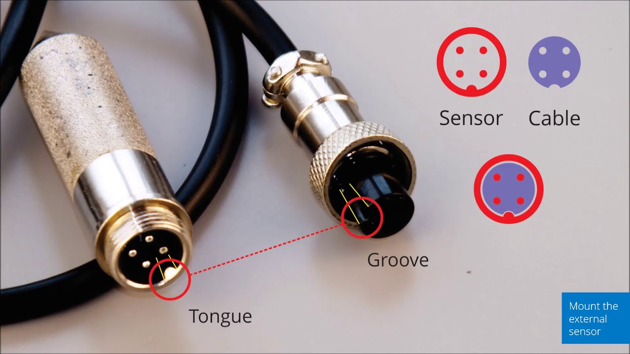 Mounting the external sensor - EN - YouTube