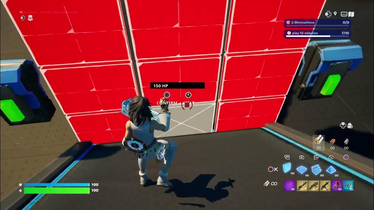 Fortnite 1v1 against my friend - YouTube