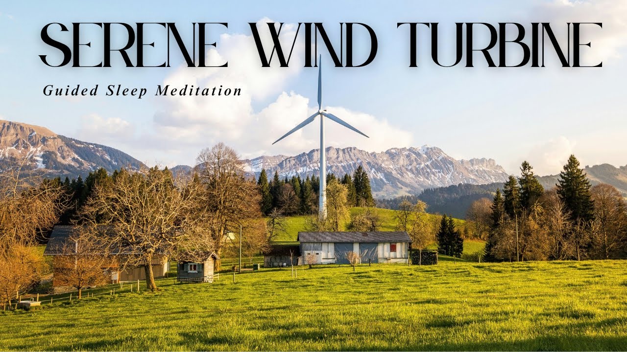 GUIDED SLEEP MEDITATION: RELAXING AN DHEALING POWERS OF WIND TURBINES ...
