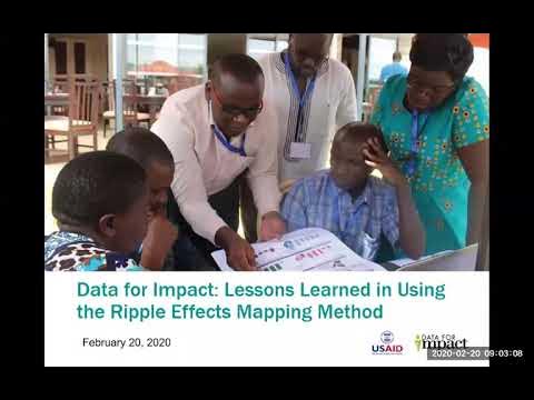 Lessons learned in using the ripple effects mapping (REM) method for evaluation - YouTube
