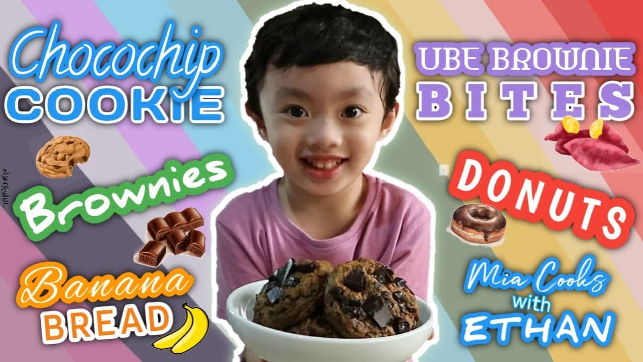 Mia Cooks with Ethan Baking Compilation [Quick and Easy Recipes] #024 ...