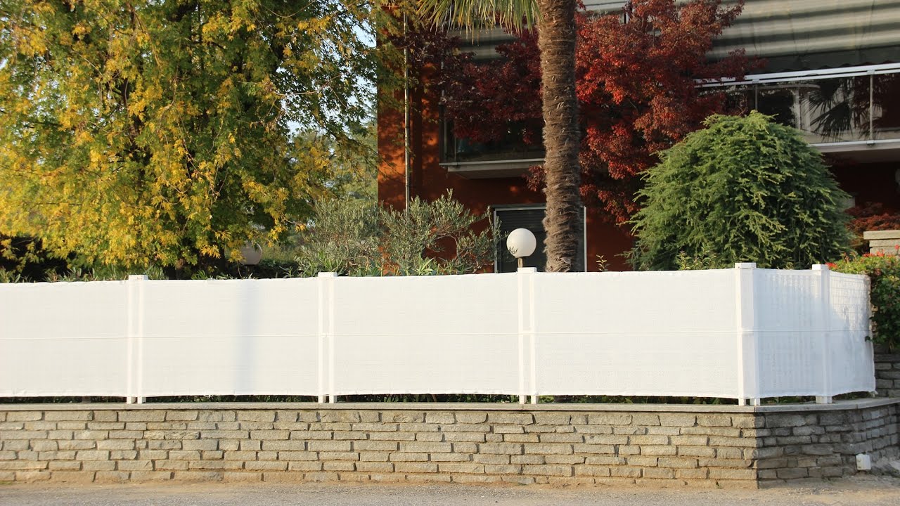How to install a screening net for garden and balcony privacy ...