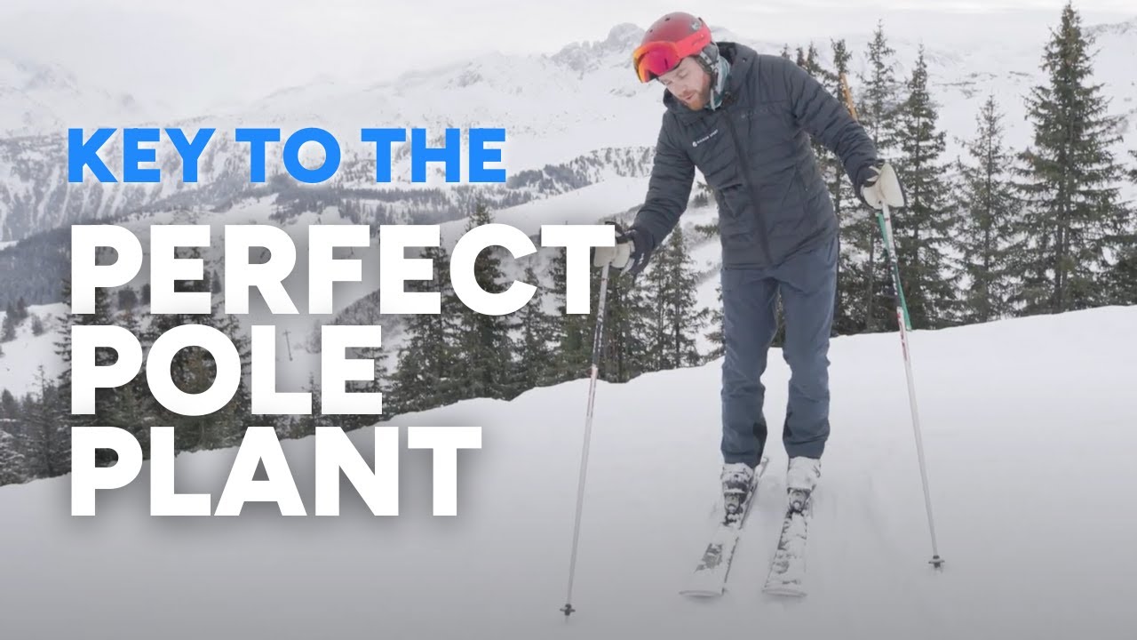 HOW TO POLE PLANT | 3 steps to find your rhythm and flow on skis - YouTube