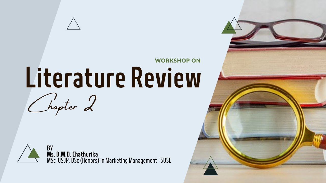 How to Write a Comprehensive Literature Review | Chapter 2 - YouTube