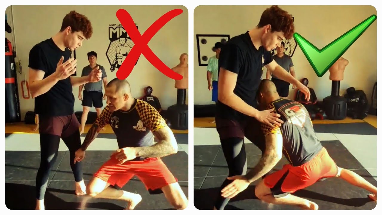 PROPER Low Double Shot in MMA DETAILS and Explanation #GFAMMA - YouTube
