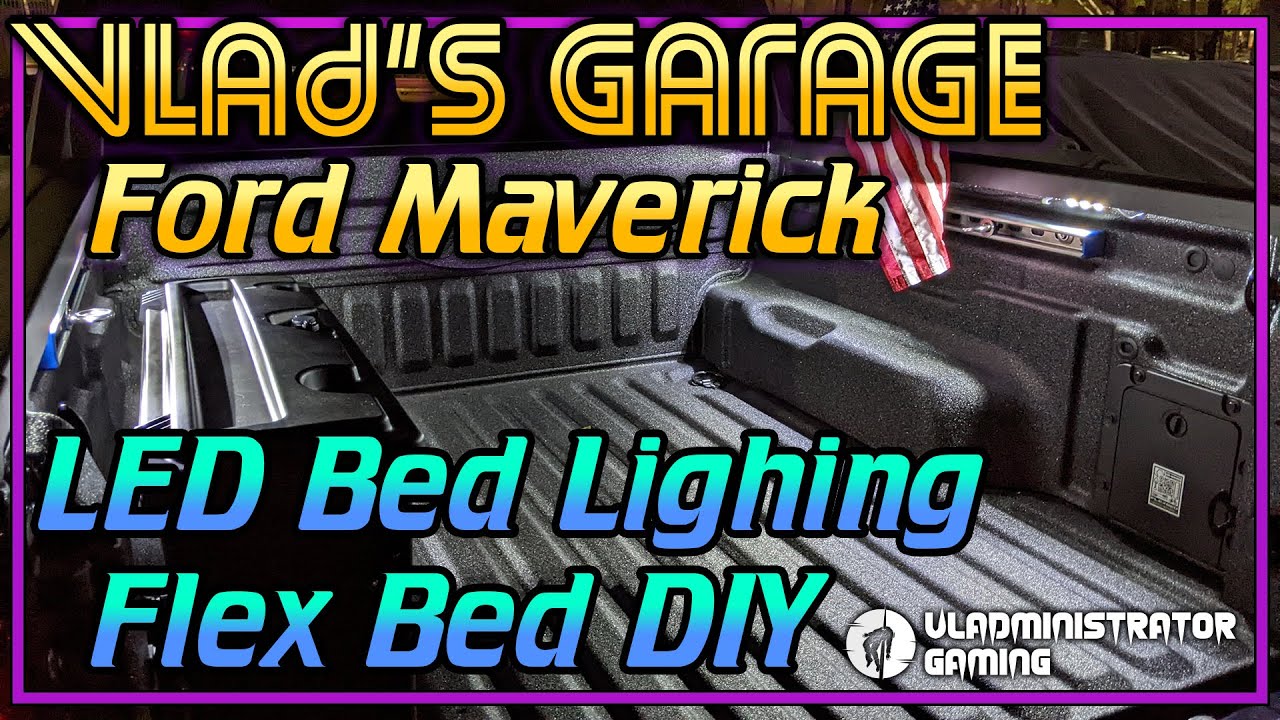 Ford Maverick DIY LED Bed Lighting - YouTube