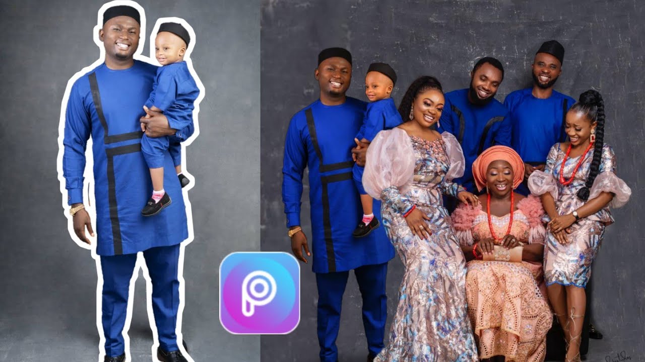 EDITING PHOTOS ON INTERNET || SIMPLE PICSART TRICK: on How to add your ...