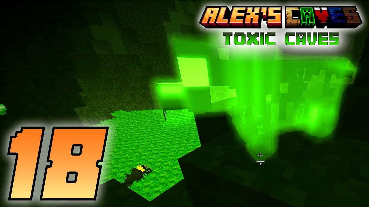 Encuentro las TOXIC CAVES en Minecraft Survival 1.20.1 con el mod Alex's Caves - Episodio 18 ...