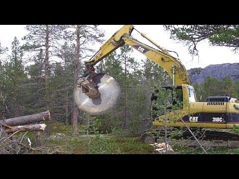 Tree Cutting FAILS, close calls, and near misses... #23 - YouTube
