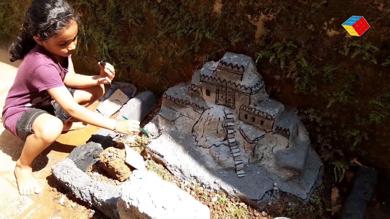 Diwali killa , killa kasa banvaycha , how to make diwali fort ...