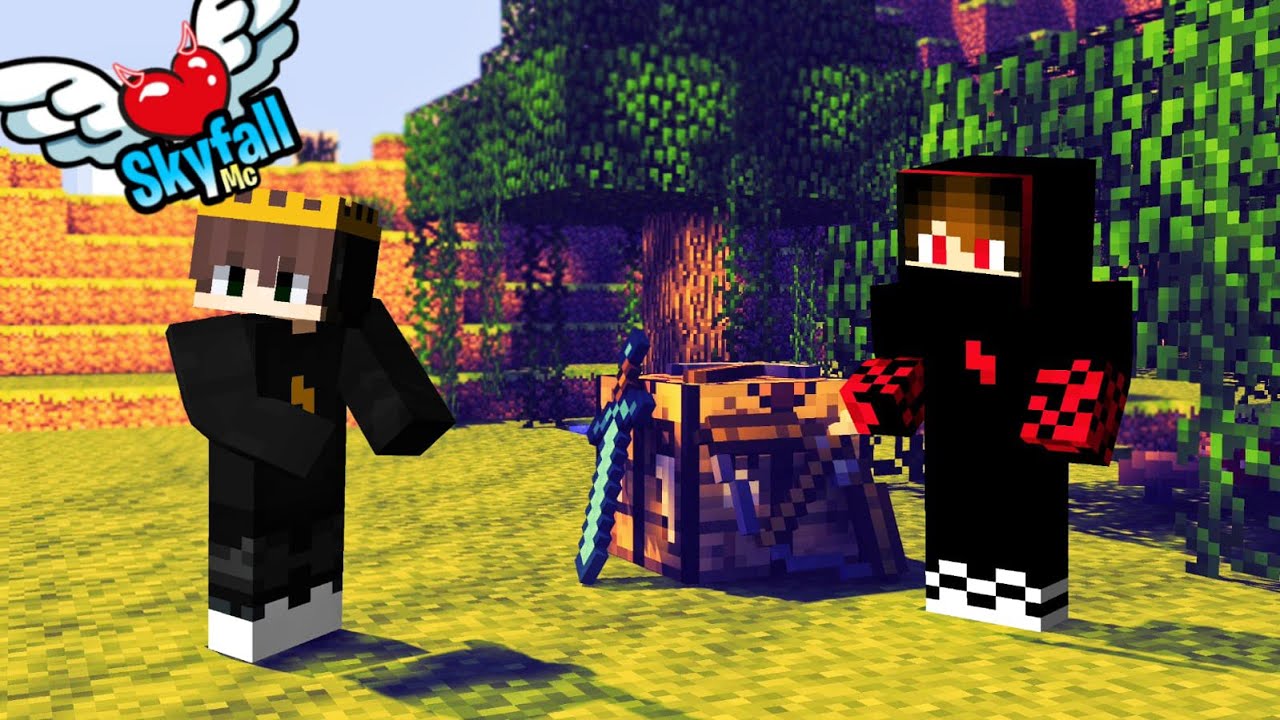 Minecraft SkyFall MC Public Smp Live Hindi | Java + PE Minecraft Live Hindi #shortsfeed - YouTube