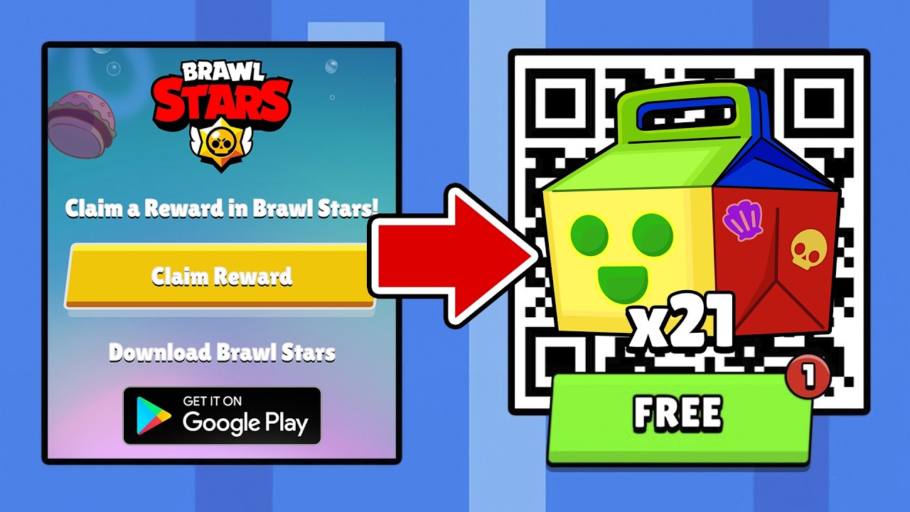 NEW! SPONGEBOB PACK 🥳 FREE GIFTS QR CODE! 🎁 BRAWL STARS UPDATE - YouTube