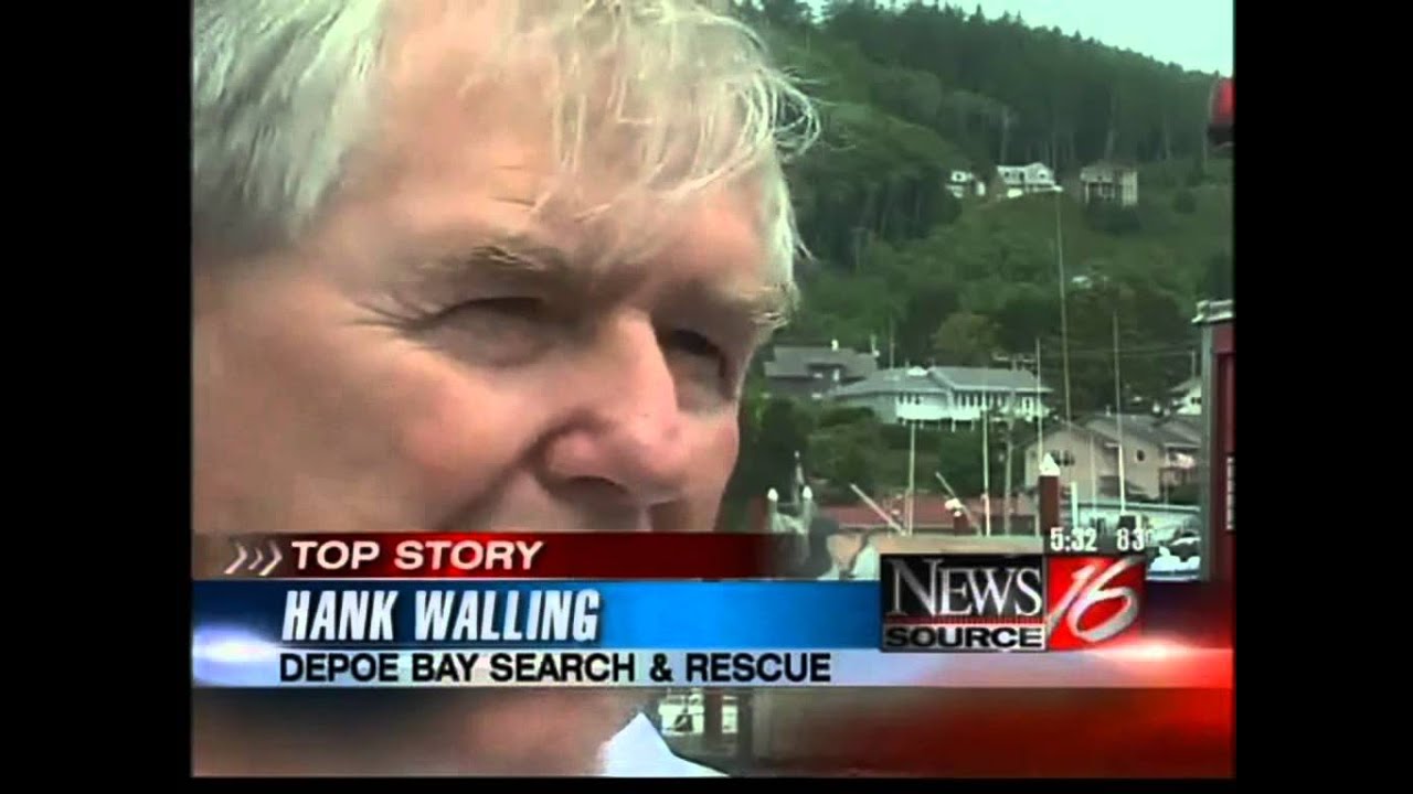 EMILY, robot rescuing device, saves two in Depoe Bay (KMTR) - YouTube