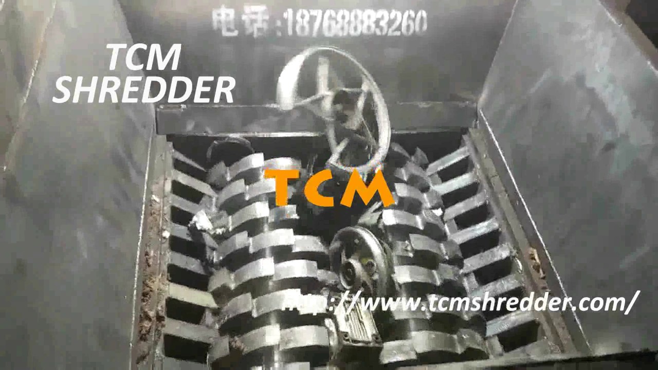 Aluninum Engine block shredding machine india - YouTube