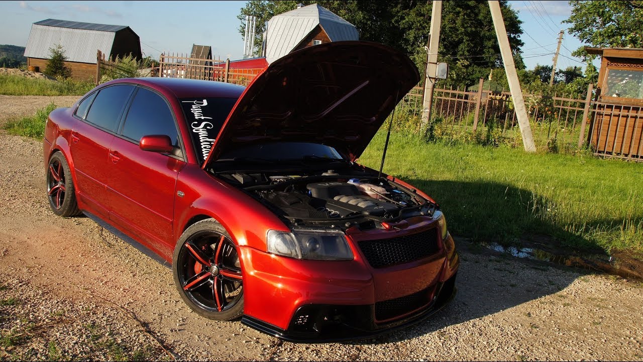 Первый в России VW Passat B5 V8! (4,2 литра, ABZ) - YouTube