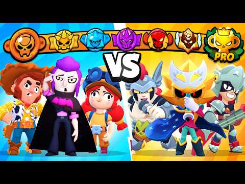 All Ranks FIGHT for 1,000 Gems in Brawl Stars