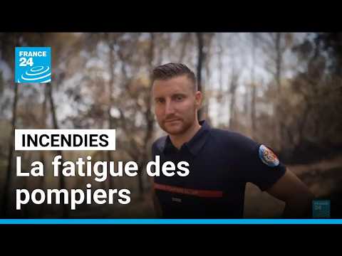 En France et en Espagne, les pompiers au bord de l'épuisement • FRANCE 24