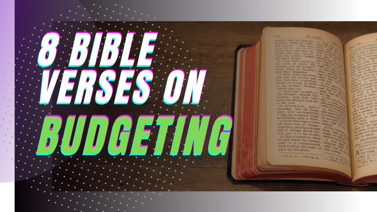 *8 Bible verses on Budgeting* and money - YouTube