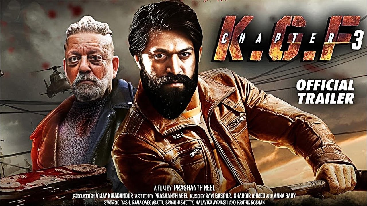 KGF Chapter 3 - Official Trailer | KGF 3 Movie Official Update ...
